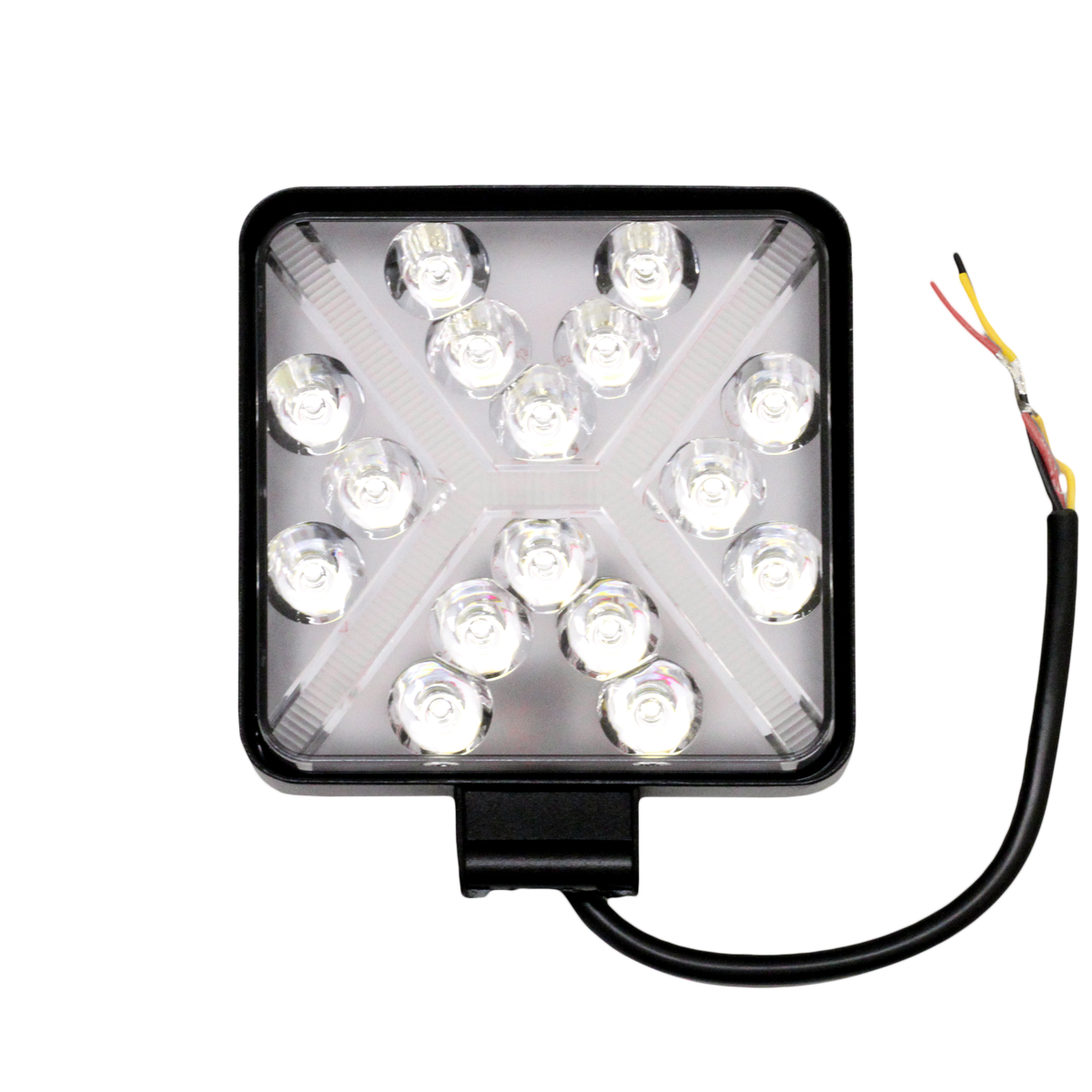 FARO LED CUADRADO 16 LED 48 W – LR Distribuidor
