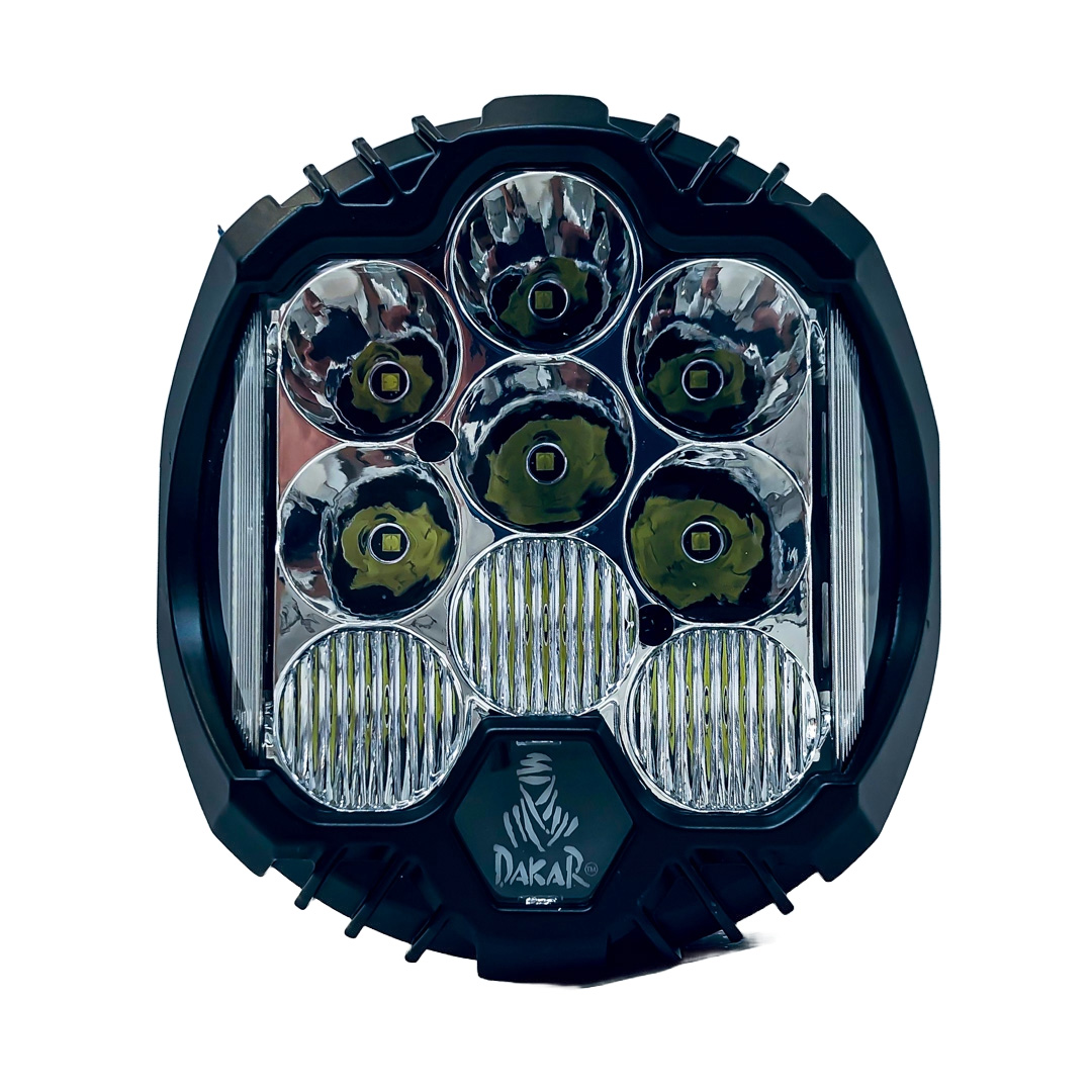 DAKAR FORCE 7″ 15 LEDS CREE 180 WATTS – LR Distribuidor